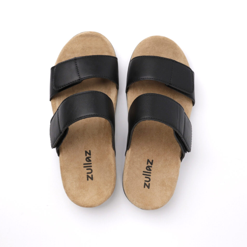 Zullaz 'Spring' Orthotic sandals - with arch support by Footlogics