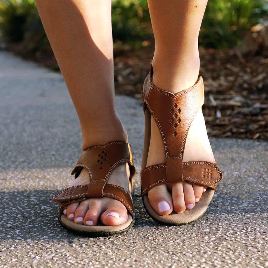 Talia Orthotic sandal - with arch support by Footlogics